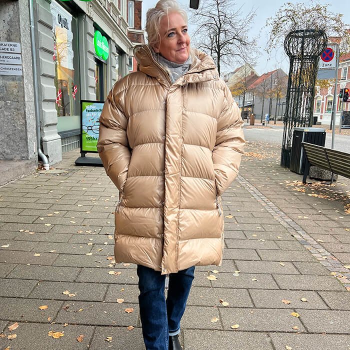 Ginny jacket Caya, champagne - Nyheder tøj - www.bruun-bruun.dk